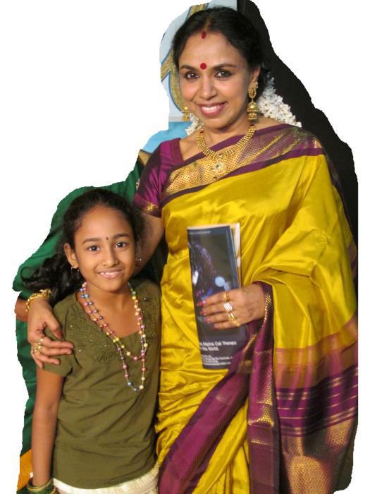 Meghna with Smt. Sudha Raghunathan – Meghnaunni.com