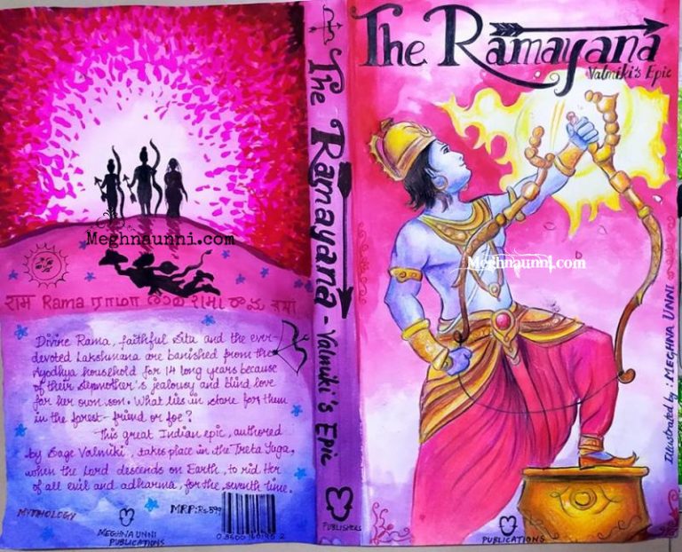 Ramayana Book Cover Design – Meghnaunni.com