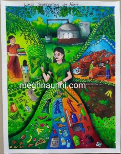 Waste Segregation at Home Painting | Won 1st Prize in Kuppai Matters ...