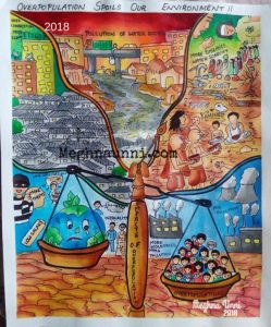 Effects of Over Population Painting – Meghnaunni.com