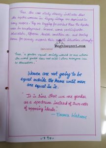Social Issues Report for CBSE Std 10 | Gender Inequality – Meghnaunni.com