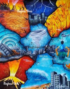 Natural Disasters Poster Painting – Meghnaunni.com