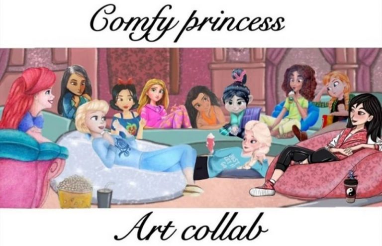 Comfy Princesses Collab | Rapunzel in Wreck it Ralph 2 – Meghnaunni.com