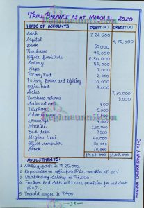 Accountancy CBSE Class 11 Final Project Sample – Meghnaunni.com