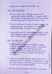 CBSE Class 11 Economics Project | Solar Energy : A Cost Effective ...