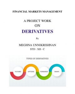 CBSE Class 12 Financial Markets Management (FMM) Project on DERIVATIVES ...