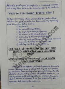 CBSE Class 12 Business Studies Project | CHANGES IN PACKAGING OF ...