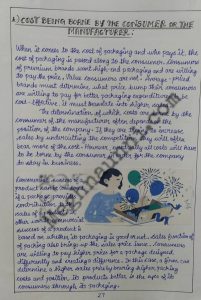 CBSE Class 12 Business Studies Project | CHANGES IN PACKAGING OF ...