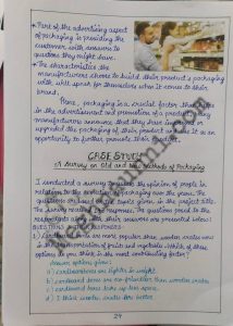 CBSE Class 12 Business Studies Project | CHANGES IN PACKAGING OF ...