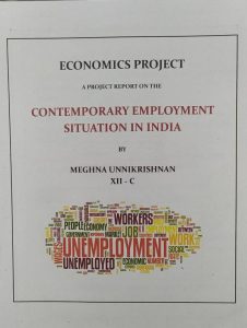 CBSE Class 12 Economics Project | Contemporary Employment Situation in ...