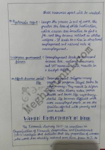 CBSE Class 12 Economics Project | Contemporary Employment Situation in ...