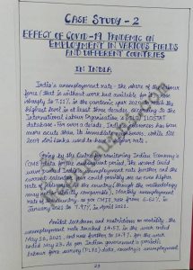 CBSE Class 12 Economics Project | Contemporary Employment Situation in ...